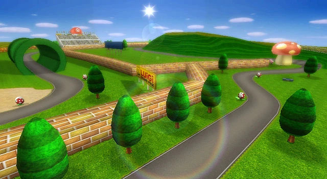 N64 Mario Raceway | Mario Kart Wii Time Trials Wiki | Fandom