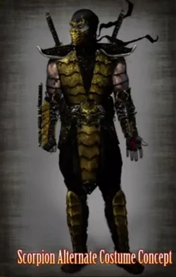 Scorpion Mortal Kombat 9 Alternate Costume