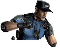 Mortal Kombat 9 Stryker Alternate Costume