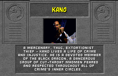 Kano/Gallery | Mortal Kombat Wiki | Fandom