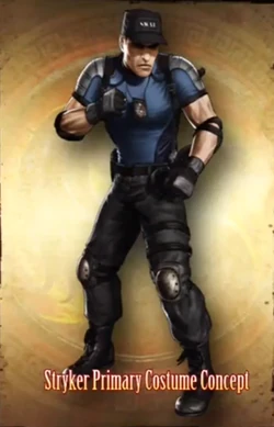 Mortal Kombat 9 Stryker Alternate Costume