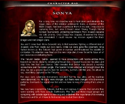 Mortal Kombat Armageddon Characters Bios