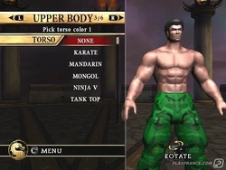 Mortal Kombat Armageddon Created Characters
