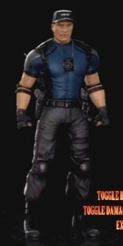 Mortal Kombat 9 Stryker Alternate Costume