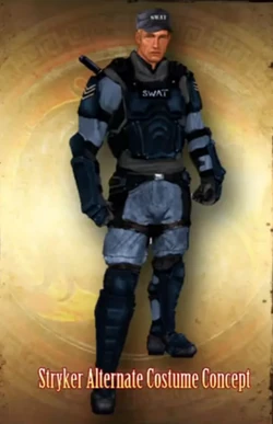 Mortal Kombat 9 Stryker Alternate Costume