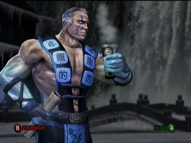 Mortal Kombat Deadly Alliance Sub Zero