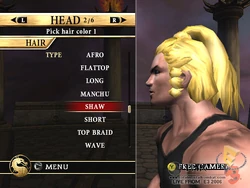 Mortal Kombat Armageddon Created Characters