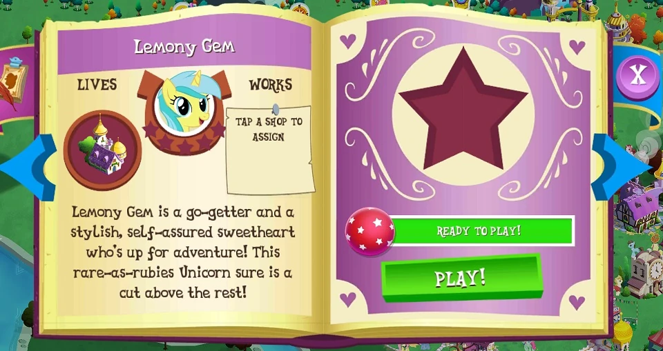 Lemony Gem | MLP Gameloft Progress Wikia | Fandom