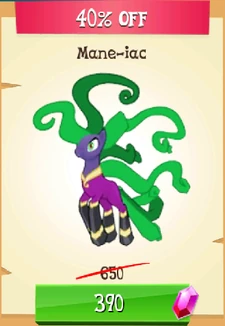 Mane-iac | MLP Gameloft Progress Wikia | Fandom