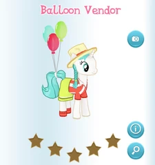 Balloon Vendor | The My Little Pony Gameloft Wiki | Fandom