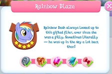 Rainbow Blaze | The My Little Pony Gameloft Wiki | Fandom
