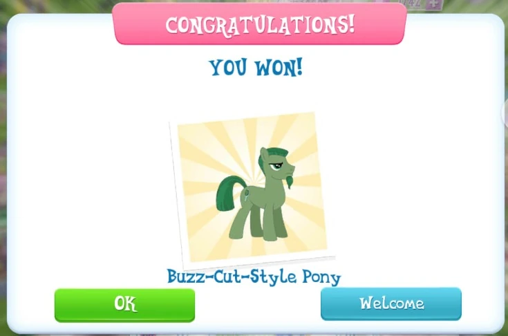 Buzz-Cut-Style Pony | The My Little Pony Gameloft Wiki | Fandom