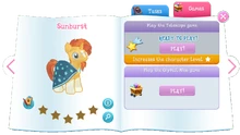 Sunburst | The My Little Pony Gameloft Wiki | Fandom
