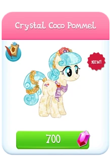 Crystal Coco Pommel | The My Little Pony Gameloft Wiki | Fandom