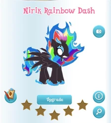 Nirik Rainbow Dash | The My Little Pony Gameloft Wiki | Fandom