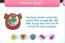 Saddle Rager | The My Little Pony Gameloft Wiki | Fandom
