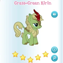 Grass-Green Kirin | The My Little Pony Gameloft Wiki | Fandom