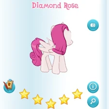Diamond Rose | The My Little Pony Gameloft Wiki | Fandom