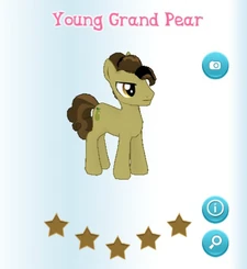 Young Grand Pear | The My Little Pony Gameloft Wiki | Fandom