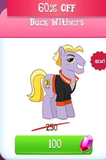 Buck Withers | The My Little Pony Gameloft Wiki | Fandom