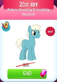 Future-Looking Friendship Student | The My Little Pony Gameloft Wiki ...