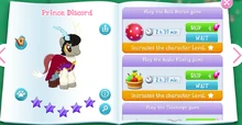 Prince Discord | The My Little Pony Gameloft Wiki | Fandom
