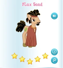 Flax Seed | The My Little Pony Gameloft Wiki | Fandom