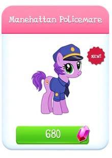 Manehattan Policemare | The My Little Pony Gameloft Wiki | Fandom