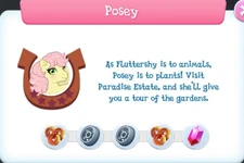 Posey | The My Little Pony Gameloft Wiki | Fandom