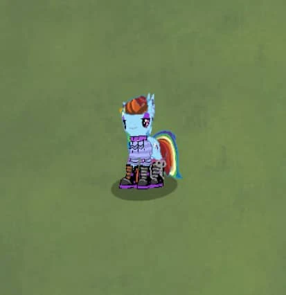 Edgy Rainbow Dash | The My Little Pony Gameloft Wiki | Fandom