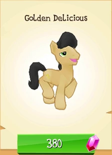 Golden Delicious | The My Little Pony Gameloft Wiki | Fandom