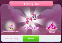 My Little Pony Diamond Rose