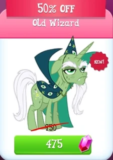 Old Wizard | The My Little Pony Gameloft Wiki | Fandom