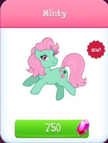Minty | The My Little Pony Gameloft Wiki | Fandom