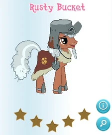 Rusty Bucket | The My Little Pony Gameloft Wiki | Fandom