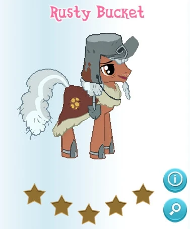 Rusty Bucket | The My Little Pony Gameloft Wiki | Fandom