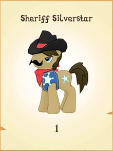Sheriff Silverstar | The My Little Pony Gameloft Wiki | Fandom