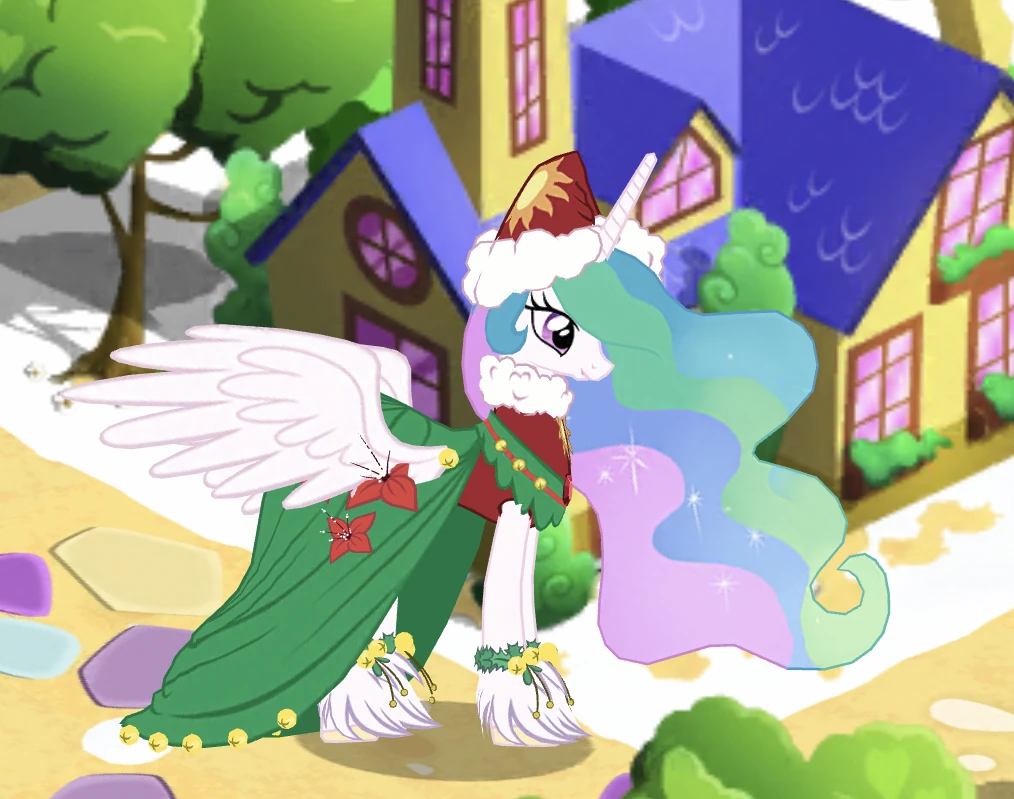 Hearth's Warming Celestia | The My Little Pony Gameloft Wiki | Fandom