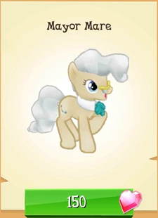 Mayor Mare | The My Little Pony Gameloft Wiki | Fandom