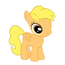Golden Pegasus Filly | The My Little Pony Gameloft Wiki | Fandom