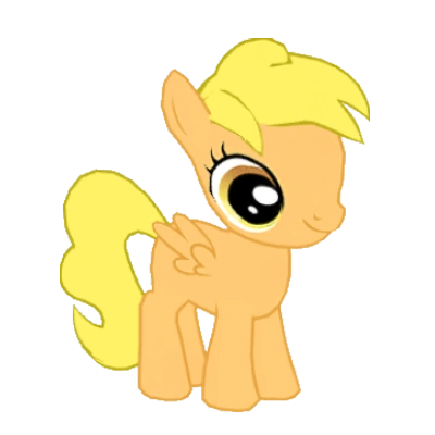 Golden Pegasus Filly | The My Little Pony Gameloft Wiki | Fandom