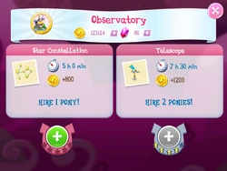 Observatory | The My Little Pony Gameloft Wiki | Fandom