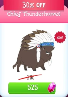 Chief Thunderhooves | The My Little Pony Gameloft Wiki | Fandom