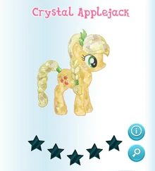 Crystal Applejack | The My Little Pony Gameloft Wiki | Fandom