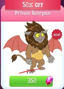 Prince Scorpan | The My Little Pony Gameloft Wiki | Fandom