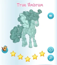 True Umbrum | The My Little Pony Gameloft Wiki | Fandom