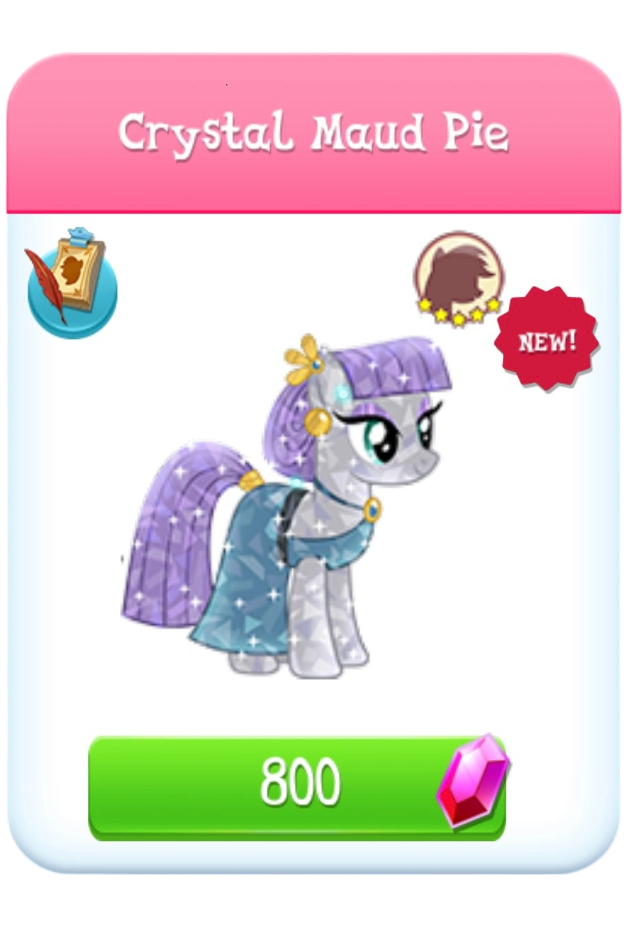 Crystal Maud Pie | The My Little Pony Gameloft Wiki | Fandom