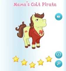 Mama's Colt Pirate | The My Little Pony Gameloft Wiki | Fandom