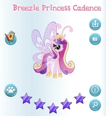 Breezie Princess Cadence | The My Little Pony Gameloft Wiki | Fandom