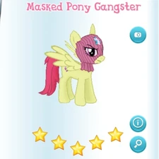 Masked Pony Gangster | The My Little Pony Gameloft Wiki | Fandom